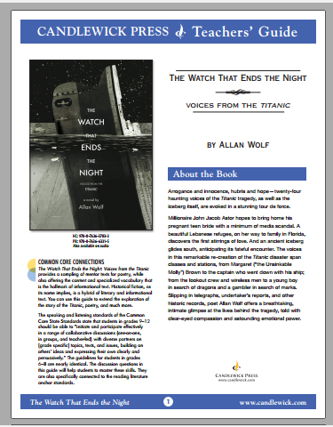 Watch That Ends the Night Study Guide – Allan Wolf